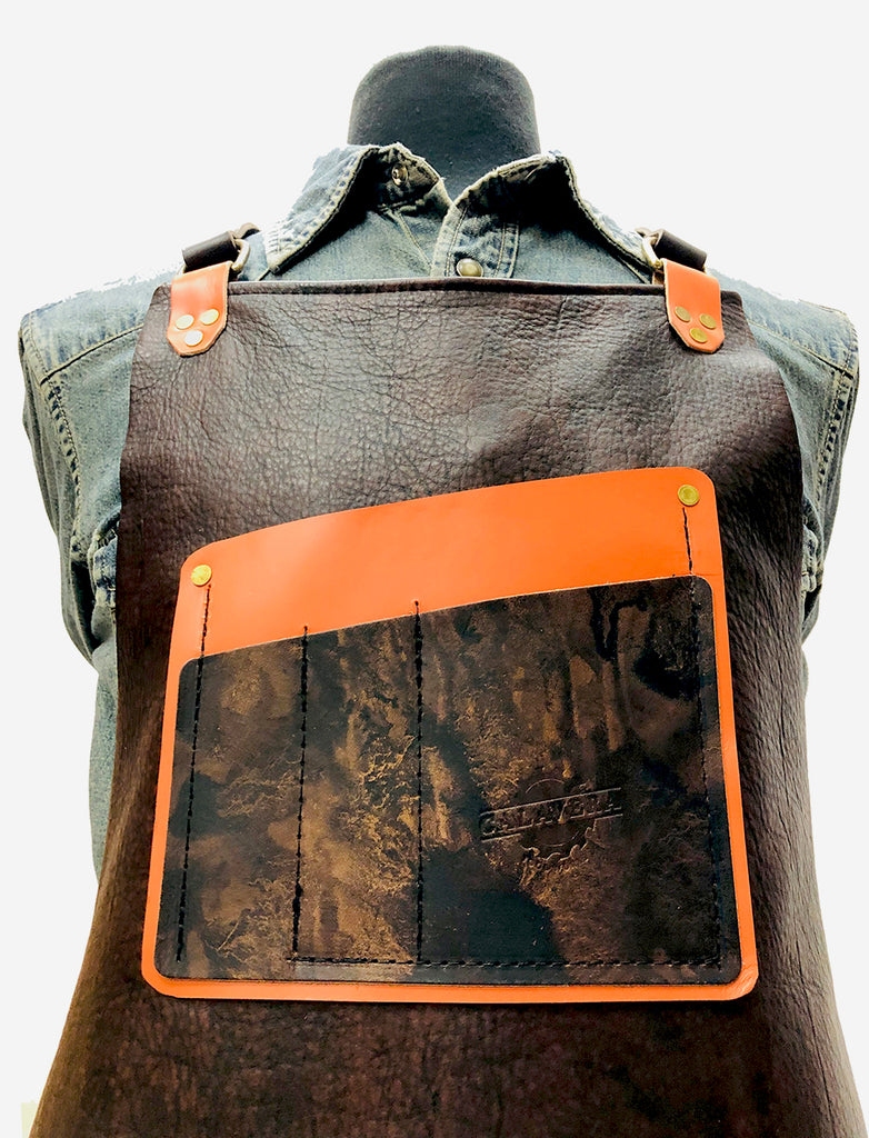 Walnut Bison - Leather Work Apron - The Jory Brigham Special – Calavera ...