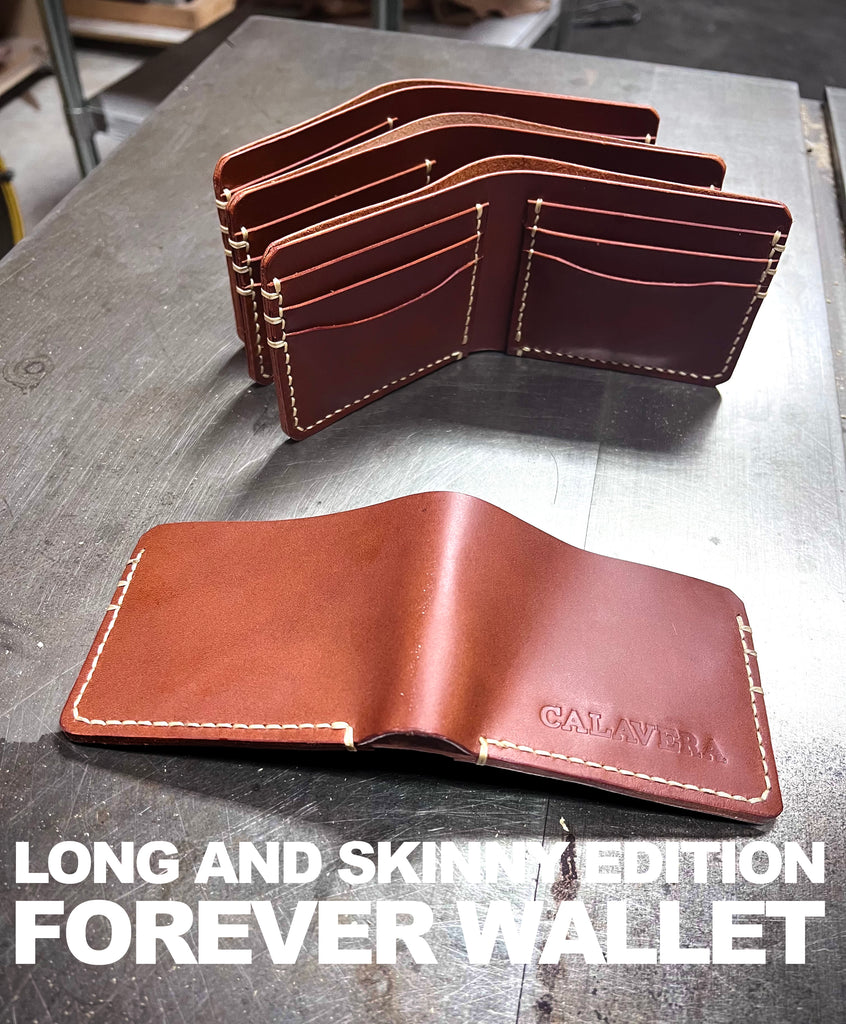 The Forever Wallet - Long and Skinny – Calavera Tool Works